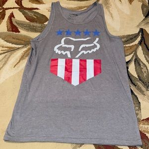 Fox | Shirts | Fox Racing Mens Stars And Stripes Tank Top | Poshmark